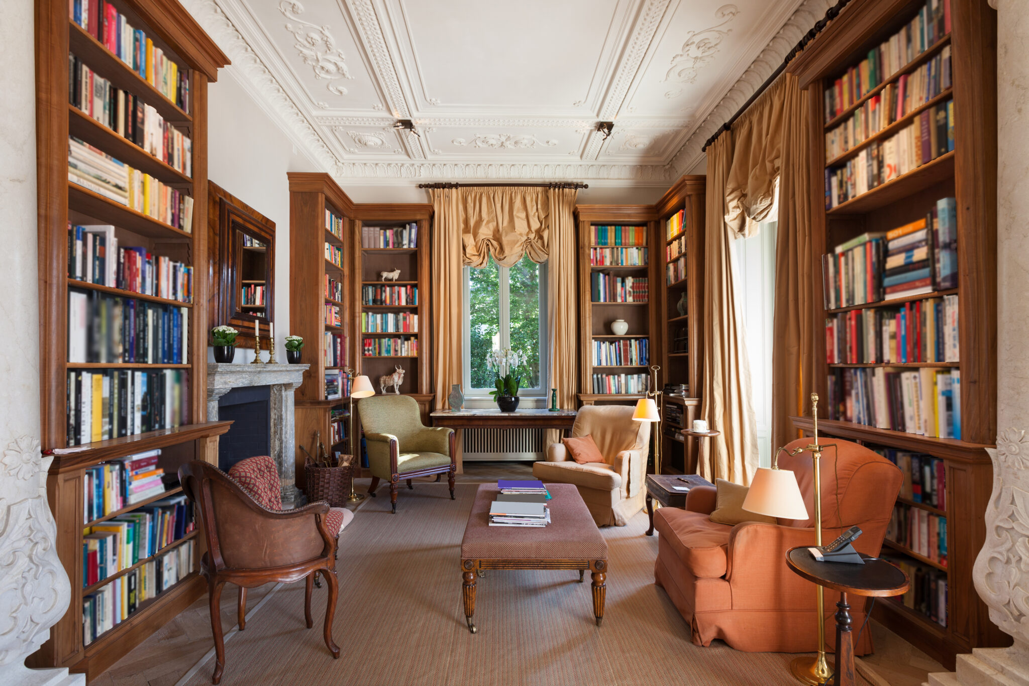 30 Classic Home Library Design Ideas Imposing Style