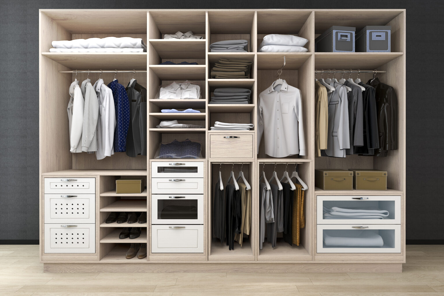 New Container Store Custom Closets Make Your Closet A Showpiece Quickly ...