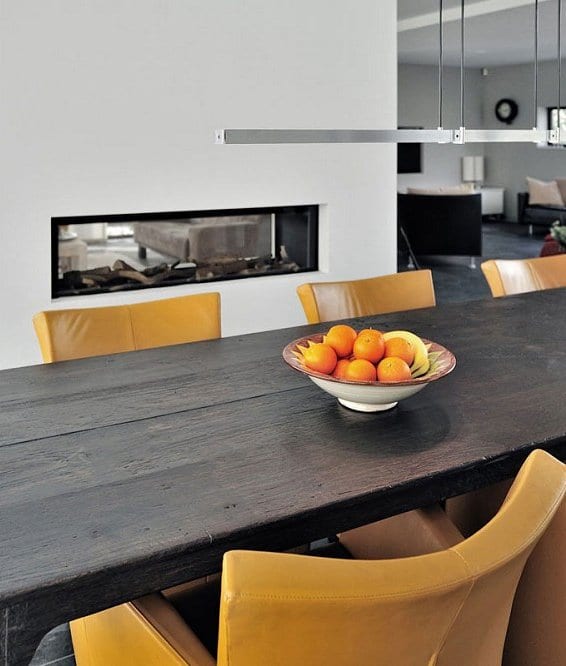 White Contemporary Villa Integrating an Office in the Netherlands